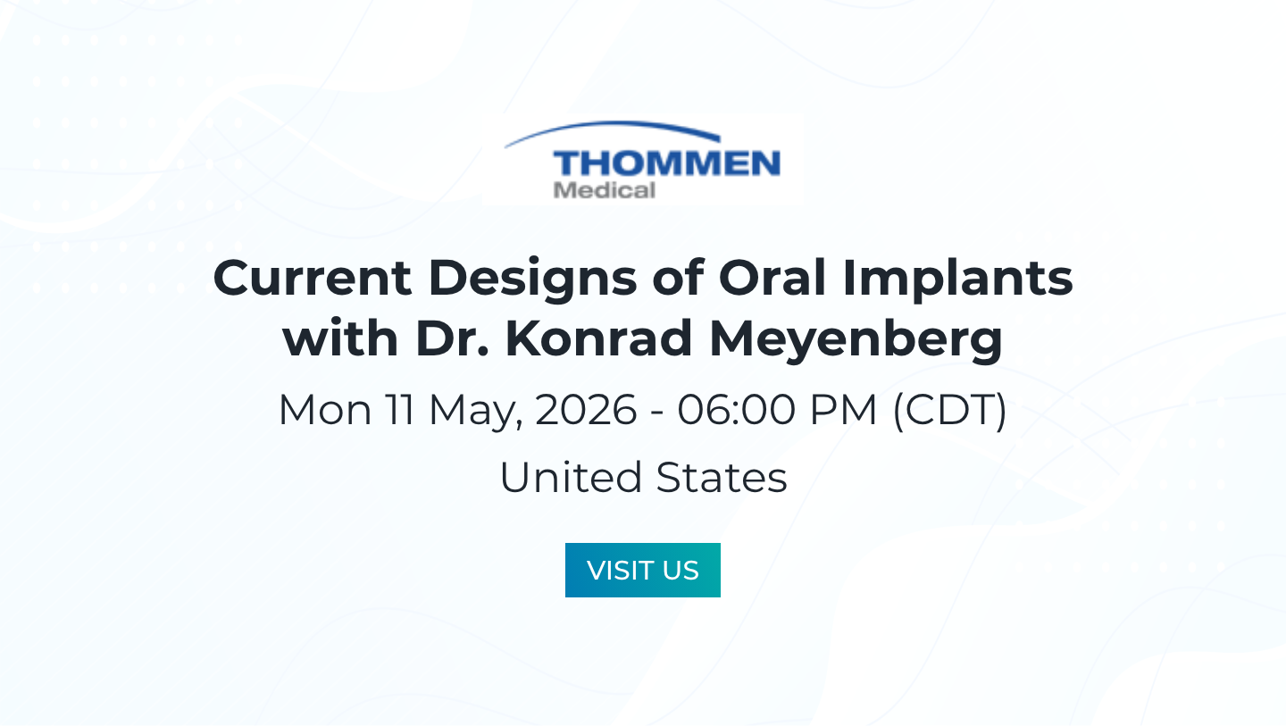 Current Designs of Oral Implants with Dr. Konrad Meyenberg